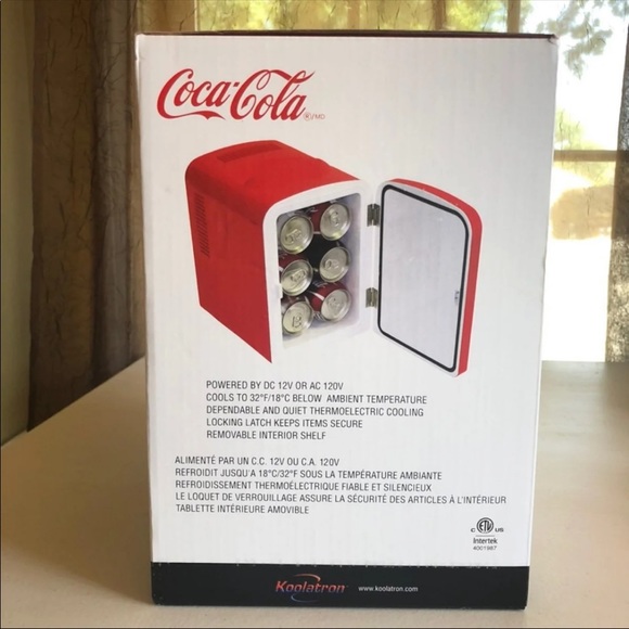 Coca Cola | Kitchen | Coca Cola Portable 6can Mini Fridge | Poshmark